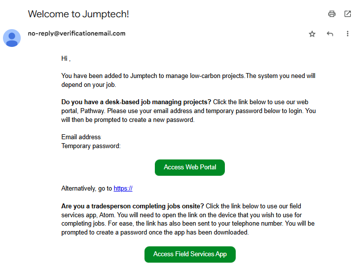 My Atom app doesn't show my scheduled jobs – Jumptech