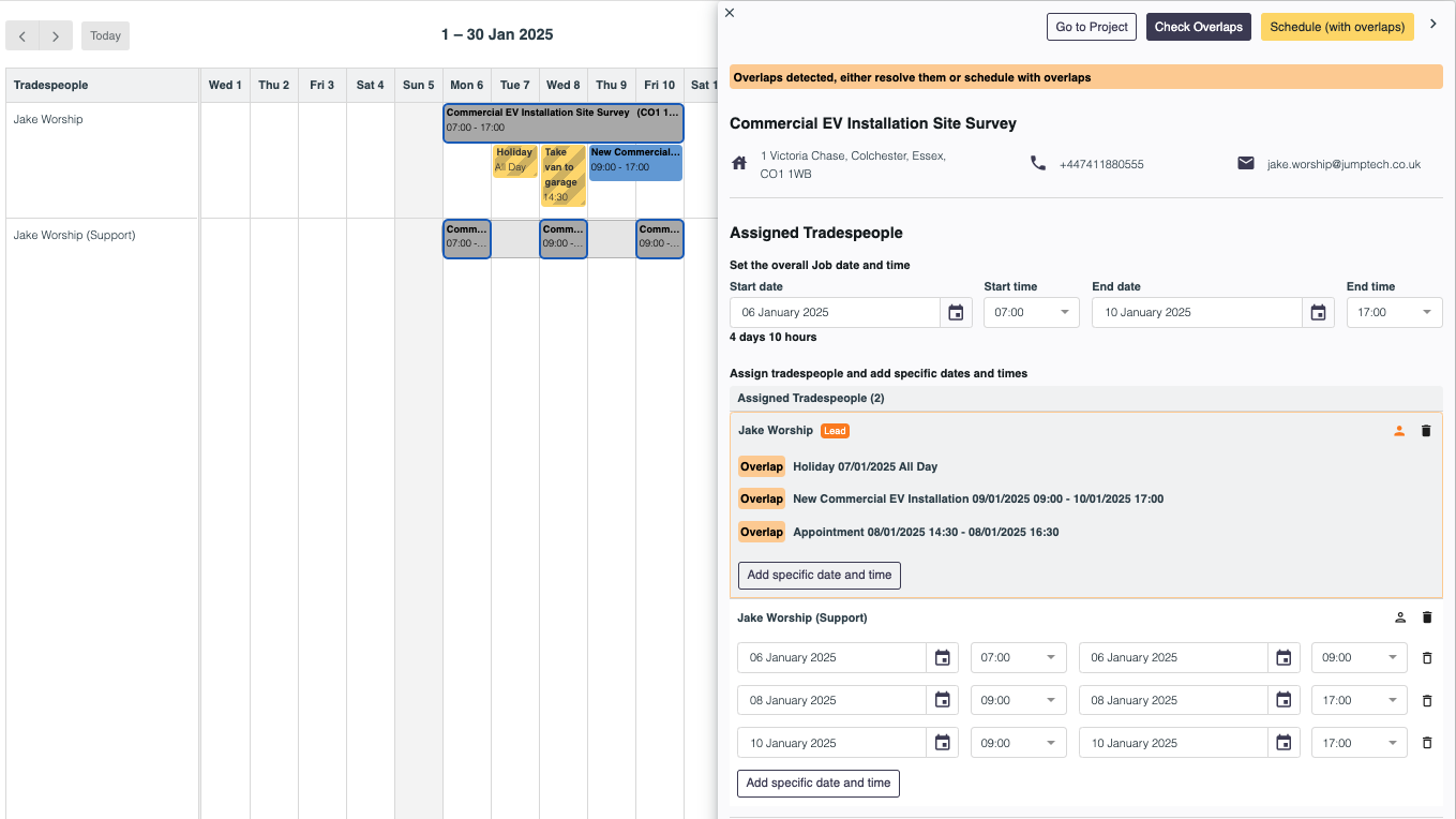 What is in the new Scheduling Update? – Jumptech