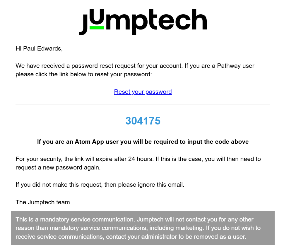 How do I reset a user's password? – Jumptech