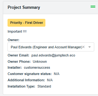 Project Flags Functionality in Pathway – Jumptech